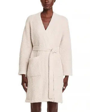 Barefoot Dreams Cozychic Solid Robe Stone