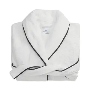MATOUK Cairo Robe - White/black
