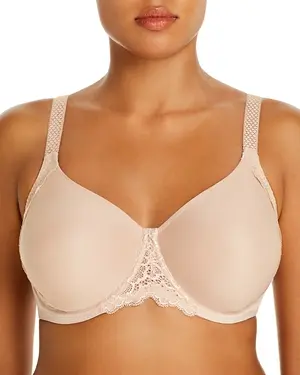 Simone Perele Caresse Full-figure Minimizer Bra Peau Rose