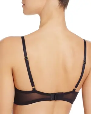 Natori Flora Contour Underwire Bra - Black