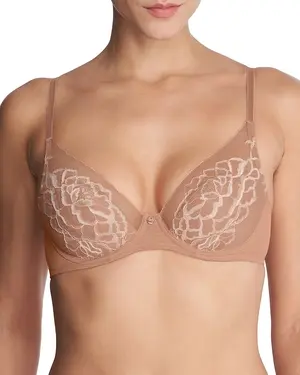 Natori Flora Contour Underwire Bra - Glaze/cashmere