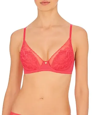 Natori Flora Contour Underwire Bra Hibiscus
