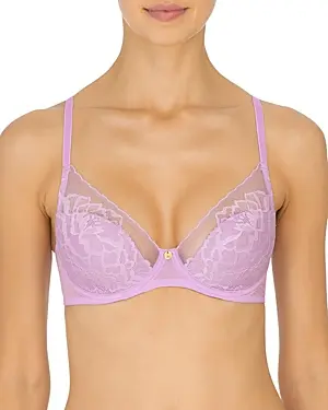 Natori Flora Contour Underwire Bra Light Purple