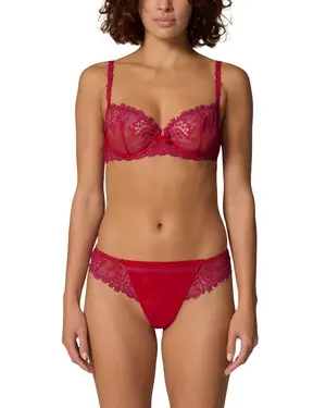 Simone Perele Wish Lace-side Thong - Rainbow