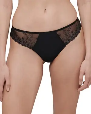 Simone Perele Delice Thong Gem Black