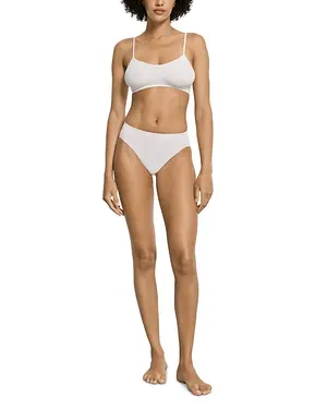 Hanro Touch Feeling High-cut Briefs - Honeydew