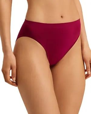 Hanro Touch Feeling High-cut Briefs Intense Garnet