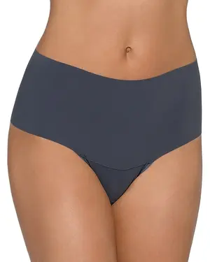 Hanky Panky Breathesoft High Rise Thong - Granite