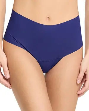 Hanky Panky Breathesoft High Rise Thong Odyssey Blue