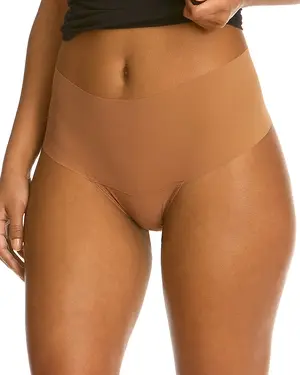 Hanky Panky Breathesoft High Rise Thong Toffee