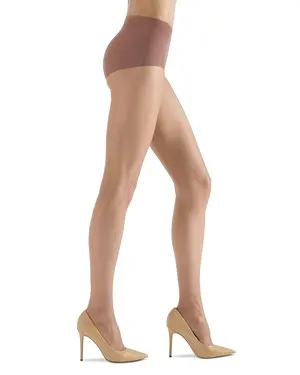 Natori Ultra Bare Sheer Control Top Tights Pack Of 2 - Honey