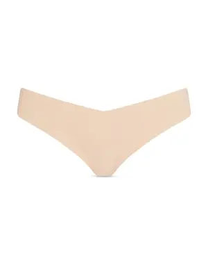 Commando Classic Solid Thong - Beige