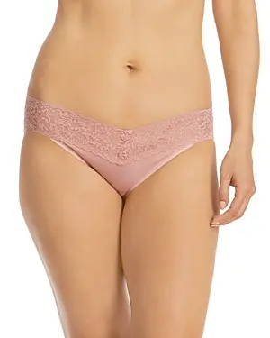 Hanky Panky Supimacotton V-kini Rooibos Beige