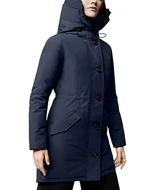 Canada Goose Canada Goose Rossclair Hooded Down Parka Atlantic Navy