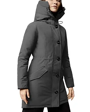 Canada Goose Canada Goose Rossclair Hooded Down Parka Graphite
