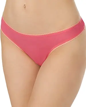 ON GOSSAMER Mesh Hip G-string Azalea Pink