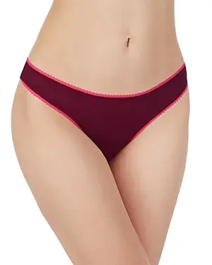 ON GOSSAMER Mesh Hip G-string Beetroot