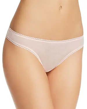 ON GOSSAMER Mesh Hip G-string Blush