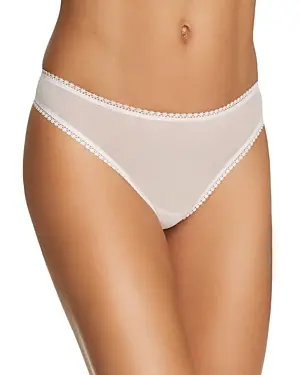 ON GOSSAMER Mesh Hip G-string Mauve Chalk