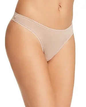 ON GOSSAMER Mesh Hip G-string Mocha