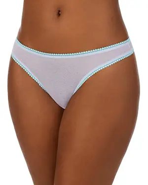 ON GOSSAMER Mesh Hip G-string Orchid Bloom