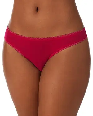 ON GOSSAMER Mesh Hip G-string Red Ruby