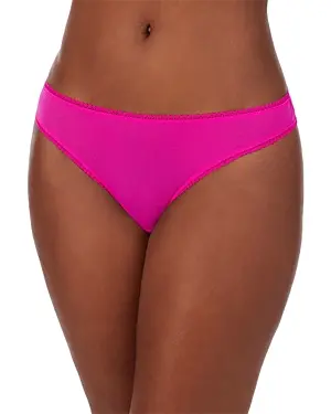 ON GOSSAMER Mesh Hip G-string Rhodadendrum