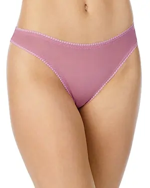 ON GOSSAMER Mesh Hip G-string Rose Blush