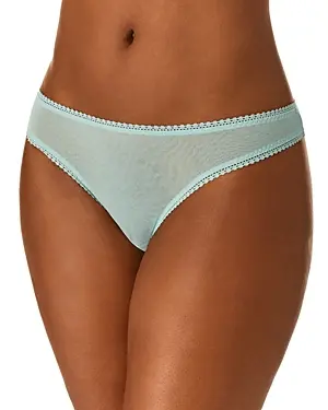 ON GOSSAMER Mesh Hip G-string Sage Mist