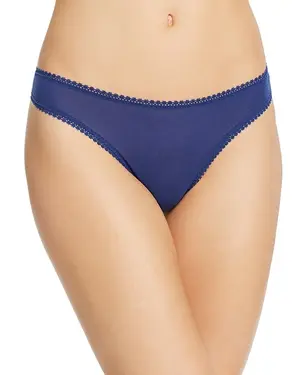ON GOSSAMER Mesh Hip G-string Twilight Blue