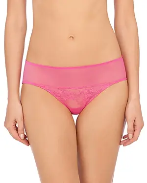Natori NATORI Cherry Blossom Sheer Briefs Rosebloom
