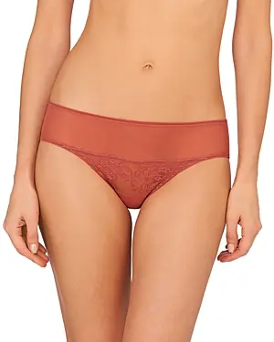 Natori NATORI Cherry Blossom Sheer Briefs Sandy Rose