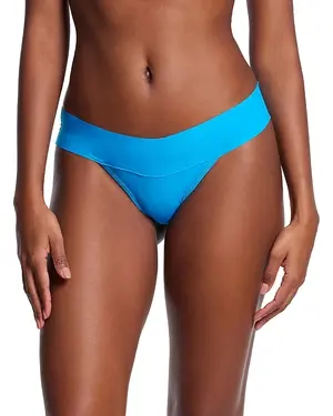Hanky Panky Hanky Panky BreatheSoft Natural Rise Thong So Cerulean