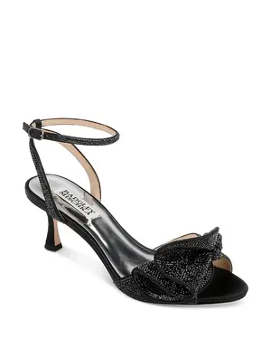 Women's Almond Toe Mid Heel Sandals