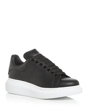 Alexander McQueen Oversized Low Top Sneakers - Black/gold