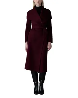 Women's Wool Wrap Coats