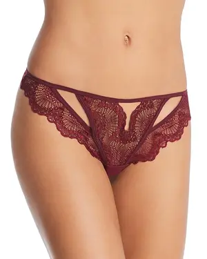 THISTLE AND SPIRE Thistle & Spire Kane Lace Thong Cherry