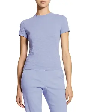Theory Apex Tiny Tee - Lavender Glow