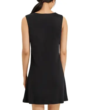 Hanro Moments Lace Tank Gown - Black