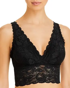 Cosabella Never Say Never Plungie Bralette - Black