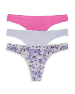 ON GOSSAMER Hip G Thongs, Set Of 3 Bp/lb/sf