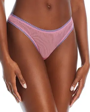 ON GOSSAMER Hip G Thongs, Set Of 3 Db/cr/mc