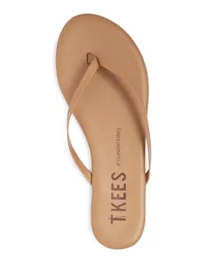Tkees Foundations Leather Flip-flops - Cocobutter