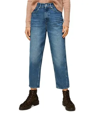 Whistles Washed Barrel Leg Jeans