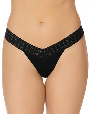 Hanky Panky Dreamease Low Rise Thong - Black