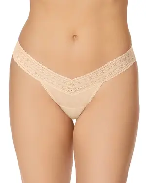 Hanky Panky Dreamease Low Rise Thong - Chai