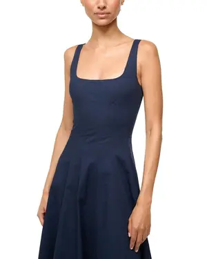 Staud Wells Dress - Navy