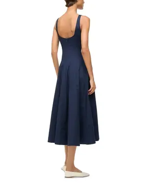 Staud Wells Dress - Navy