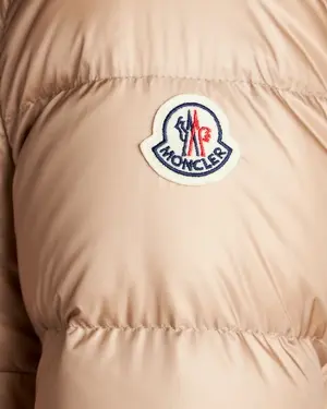 Moncler Suyen Hooded Down Parka - Stone
