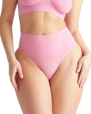 Yummie Ultralight Seamless Thong Pink Cashmere